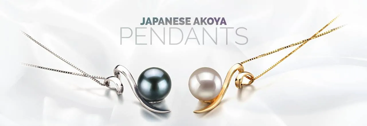 Japanese Akoya Pendants :: Japanese Akoya Pearls | Save up to 80% with ...